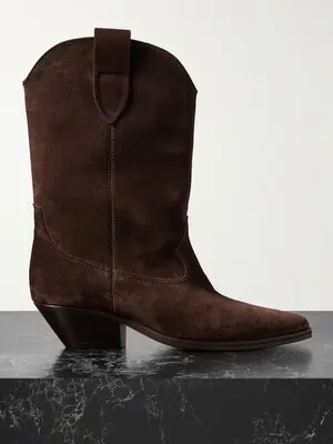 Isabel Marant Duerto Suede Boots - Brown