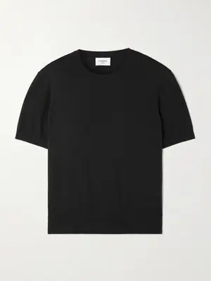 Saint Laurent Ribbed T-shirts For Women