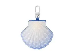 LOUIS VUITTON Shell Bag Charm - Blue