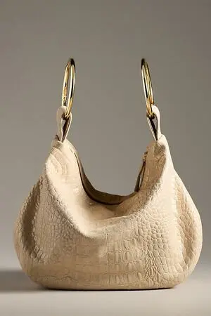 M.ANDONÌA Omega Hardware Handbag - Cream