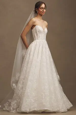 Off-The-Shoulder Fit & Flare Wedding Gowns