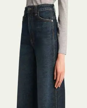 Khaite Dane Wide-leg Jeans - Lansing