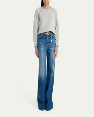 Chloé High-rise Wide-leg Palazzo Jeans