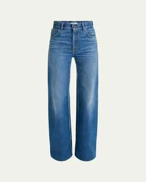 Chloé Rigid Denim Wide-leg Pants