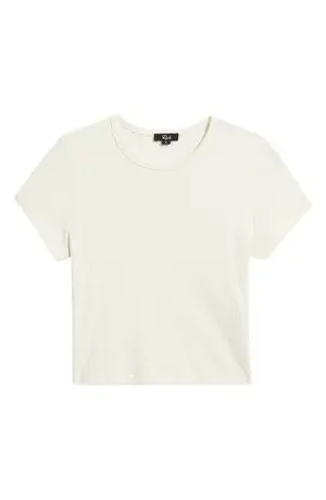 Rails Muse Pointelle Crop T-shirt