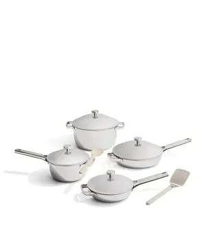 OUR PLACE Set Of 4 Titanium Always Pro Pans - Metallic