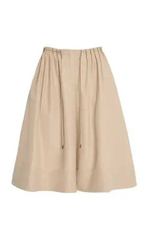 Brandon Maxwell The Sutton Elongated Shorts - Nude