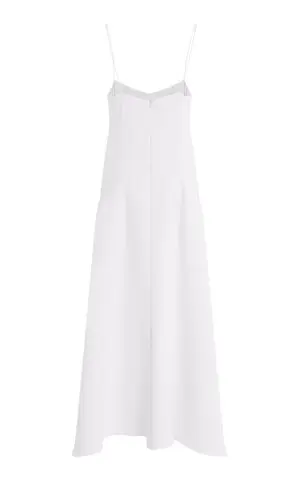 Brandon Maxwell The Darby Crepe Midi Dress