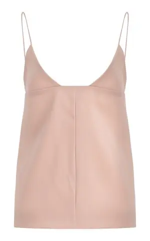 Brandon Maxwell The Bridges Wool-blend Cami Top - Light Pink