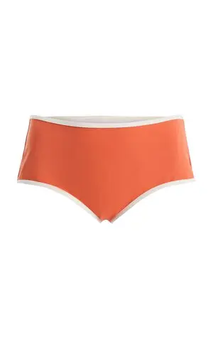 FOLLOW SUIT The Bowie Boyshort Bikini Bottom - Orange