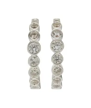 RAGBAG Ottilia Sterling Hoop Earrings
