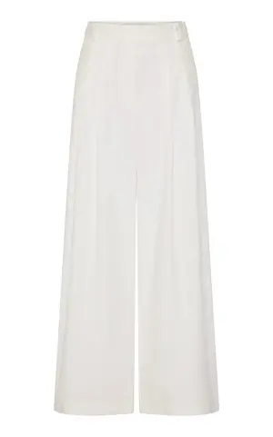 Women's White Palazzo Pants