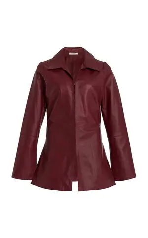BY MALENE BIRGER Alleys Leather Top