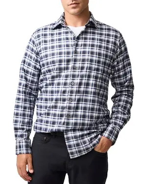 Rodd & Gunn Ridgelands Sports Fit Button Down Shirt - Navy