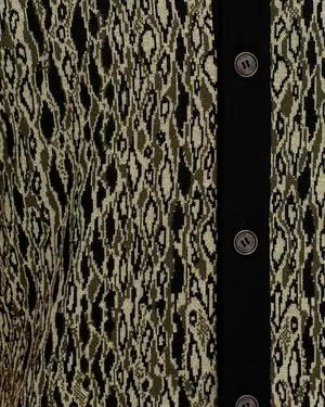 Hugo Sgeo Short Sleeve Knitted Jacquard Shirt