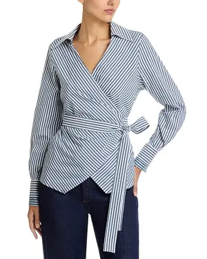 BOSS Bekania Asymmetrical Belted Top