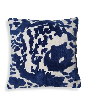 TOV FURNITURE Coast Tufted 26 Square Pillow Blue