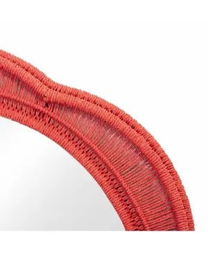 TOV FURNITURE Zeva Wall Mirror - Red