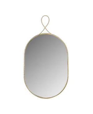 TOV FURNITURE Ravina Oval Wall Mirror - Gold