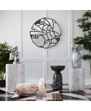 TOV FURNITURE Rue Marble Side Table