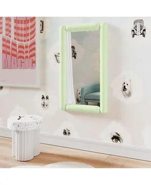 TOV FURNITURE Cozzi Wall Mirror - Mint Green