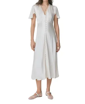 Ghost London Button Detailed Day Dresses