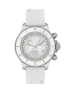 TISSOT Seastar 1000 Chronograph, 38mm - White/white