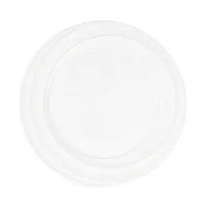 VIETRI Luna Round Platter - White