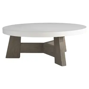 BERNHARDT Rochelle Outdoor Cocktail Table - Smooth-textured Quarry Finish