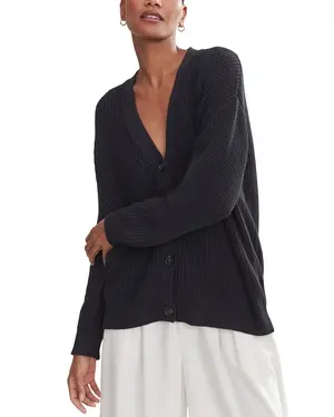 Jenni Kayne Oversized Knit Cardigan - Black