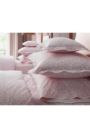 MATOUK Margot 500 Thread Count Cotton Percale Fitted Sheet