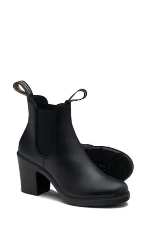 Blundstone Block Heel Chelsea Boot - Black