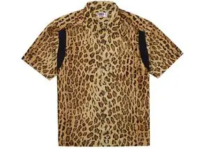 Supreme Goodenough Crushed Rayon Short Sleeve Shirt - Leopard