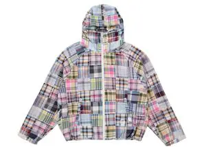 Supreme Patchwork Hooded Jacket - Multicolor