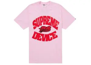 Supreme Goodenough Device Tee Shirt - Pink