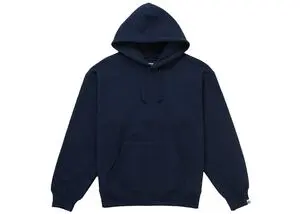 Supreme Hooded Sweatshirt Navy Blue