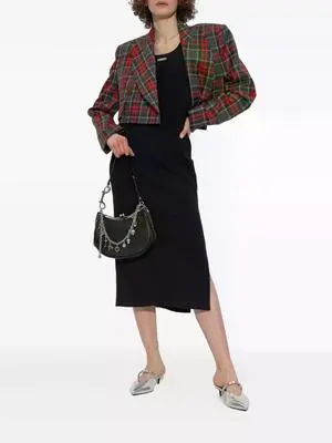Alexander McQueen Placket Sleeveless Midi Dress