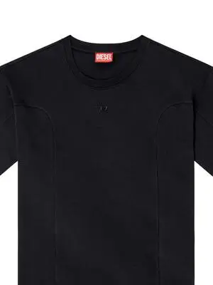 DIESEL® T-norm-int Crew-neck T-shirt - Black