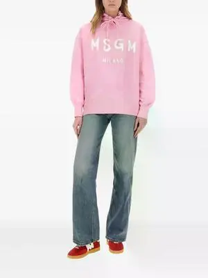 MSGM Logo-printed Hoodie