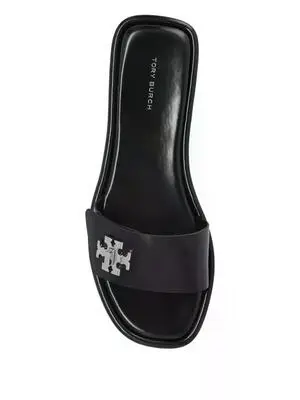 Tory Burch Logo Flat Sandals