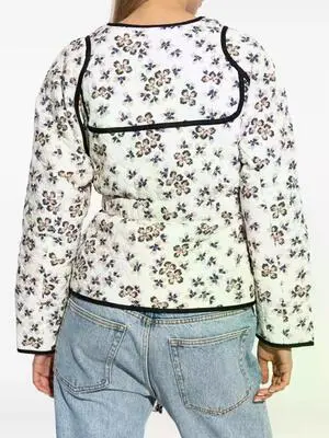 Munthe Floral-print Belted Jacket