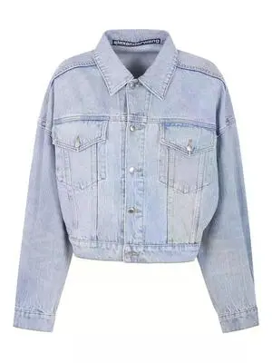 Alexander Wang Light-wash Denim Jacket - Blue