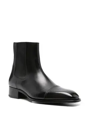 TOM FORD Hainaut Leather Chelsea Boots