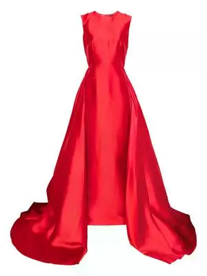 Red Maxi Evening Dress