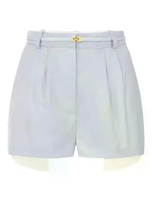 Elisabetta Franchi Pleated Tailored Shorts