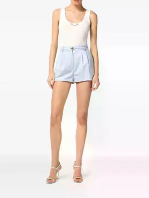 Elisabetta Franchi Pleated Tailored Shorts
