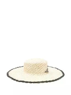 Zimmermann Raffia Sun Hat - Neutrals