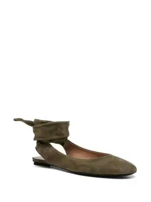 Attico Cloe Ballerina Flats