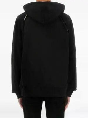 Versace Logo Plaque Hoodie