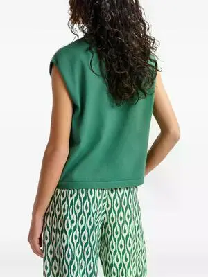 Essentiel Antwerp Lace-embellished Collar Top